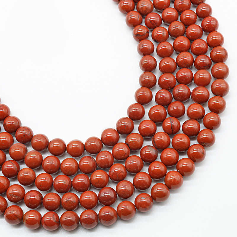 Red Jasper Round Stone Beads